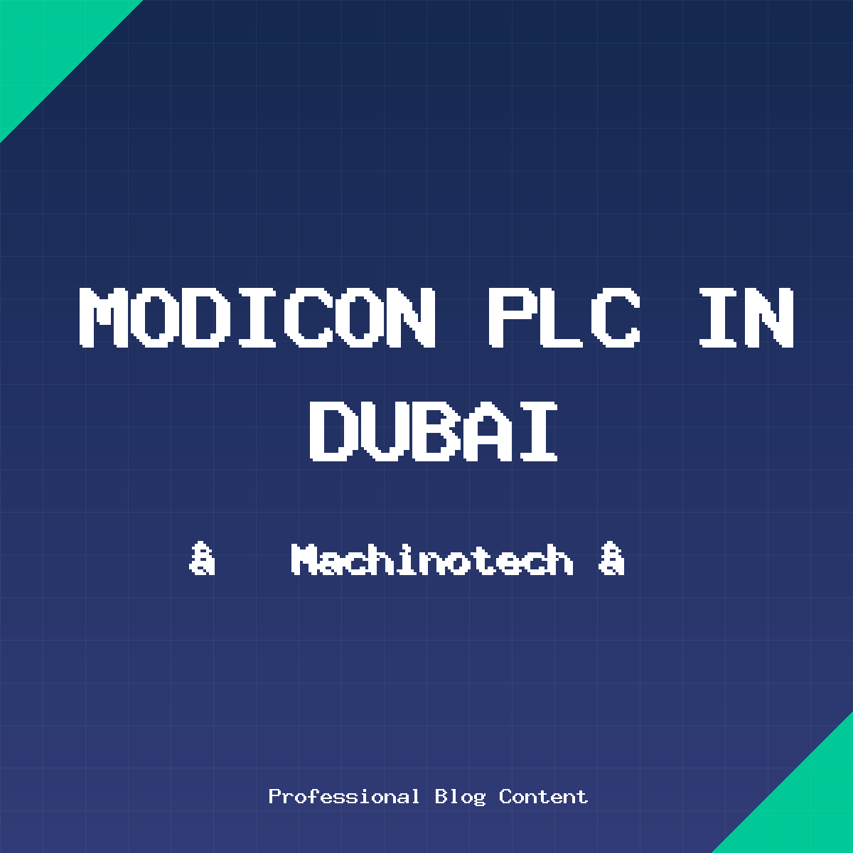 Modicon PLC In Dubai | machinotech.ae